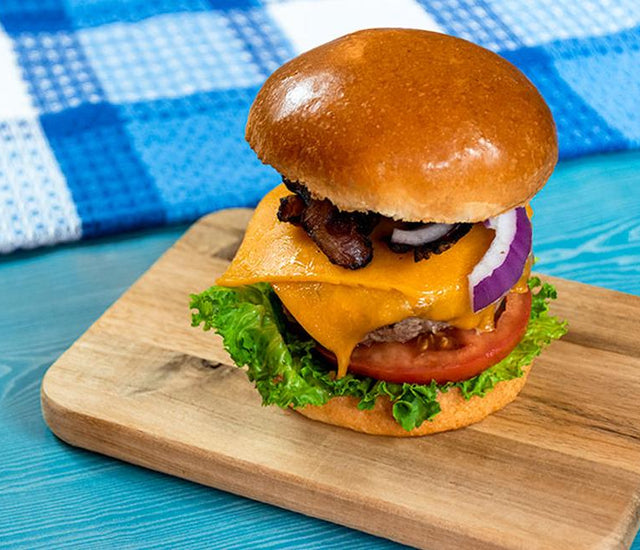 A classic brioche burger for a brioche lover recipe | by bakerly