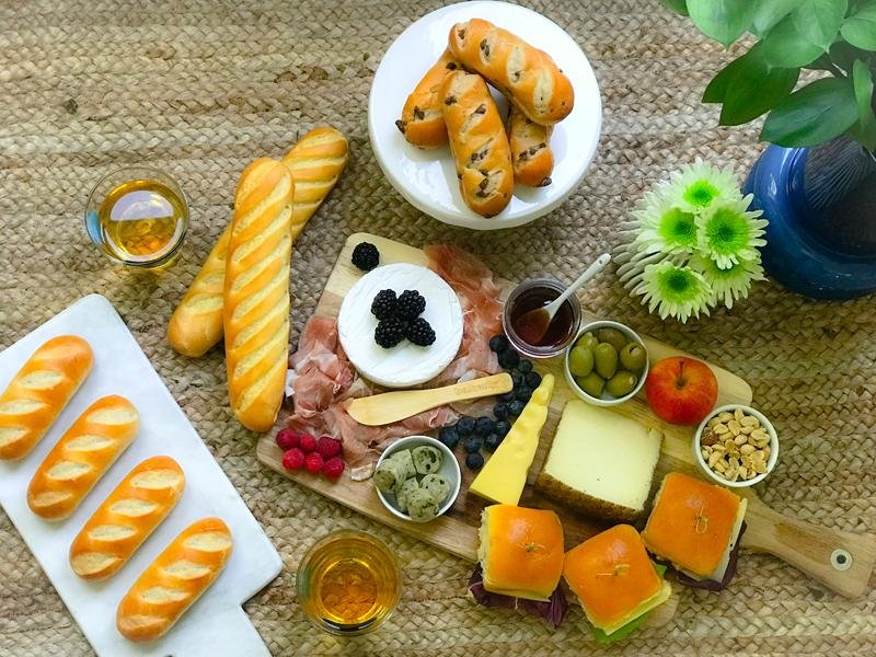 a French indoor picnic the bakerly way