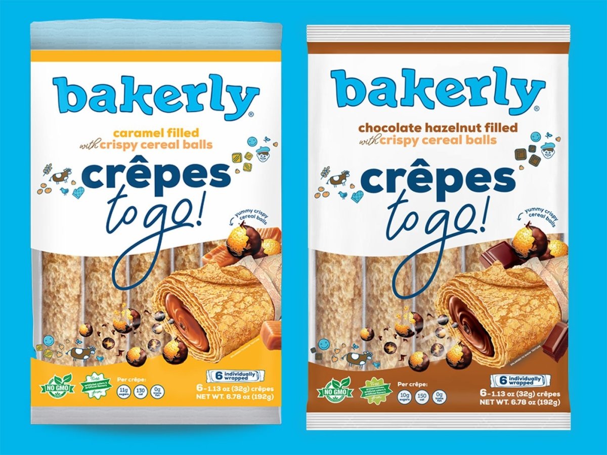 bakerly unleashes new crunchy crêpes flavors
