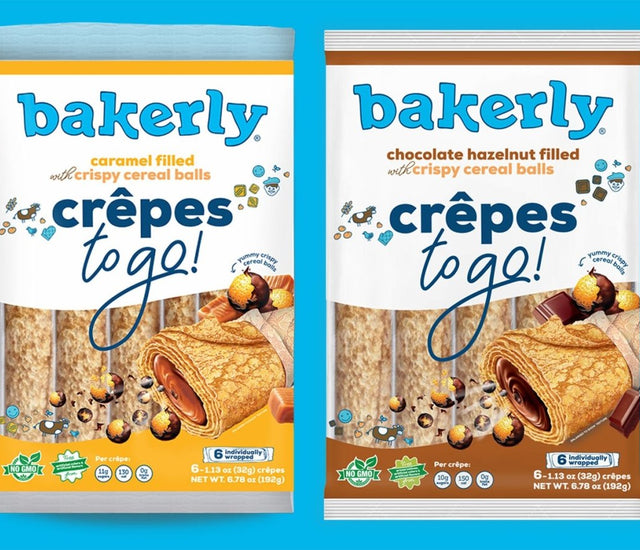 bakerly unleashes new crunchy crêpes flavors