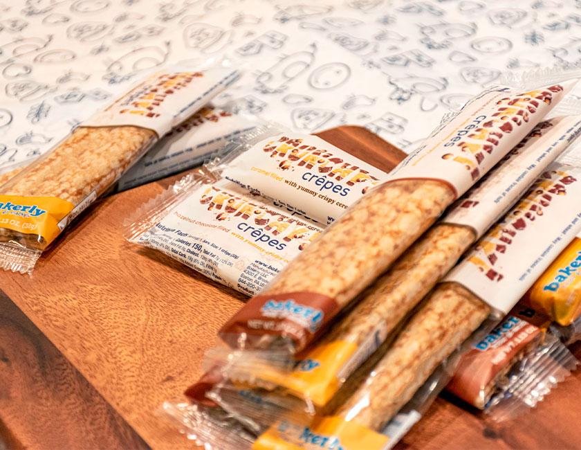 The crunchy crêpes to go have arrived! | by bakerly