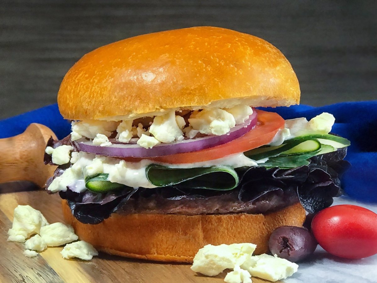 the best Greek burger ever – bakerly