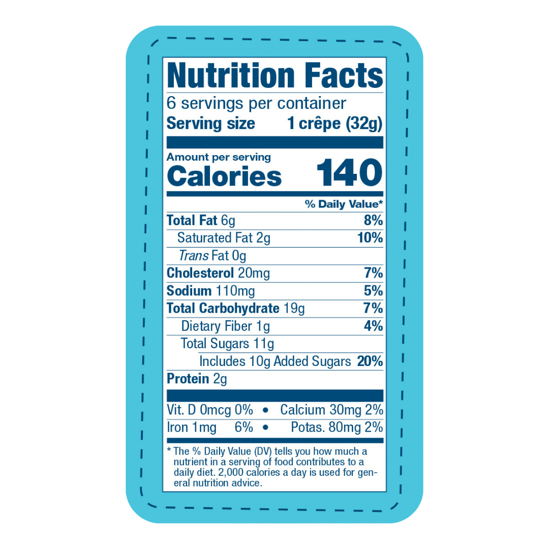 chocolate hazelnut crêpes to-go! – bakerly