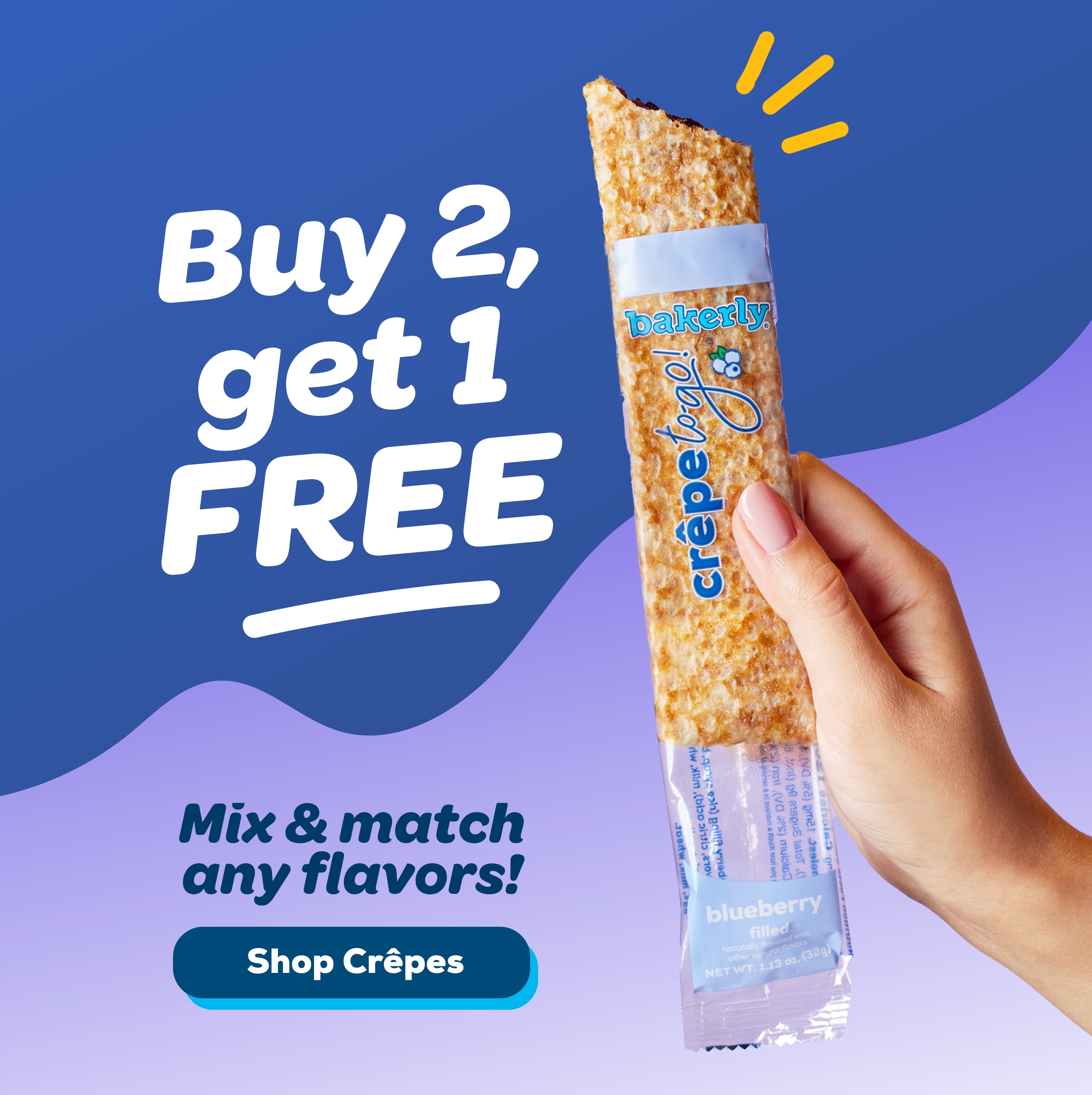 bakerly French brioche, delicious crêpes and French pancakes to-go!